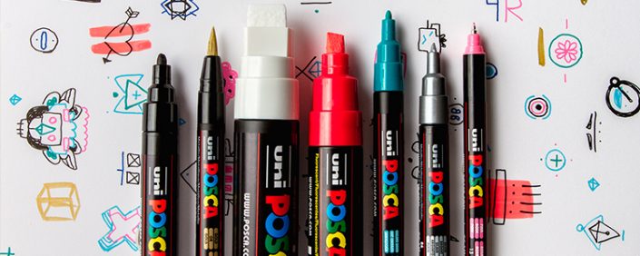 rotuladores posca - Uniball