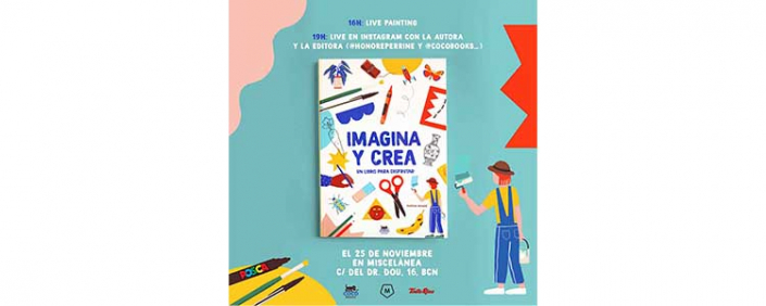 No te pierdas la presentación del libro Imagina y crea - Uniball